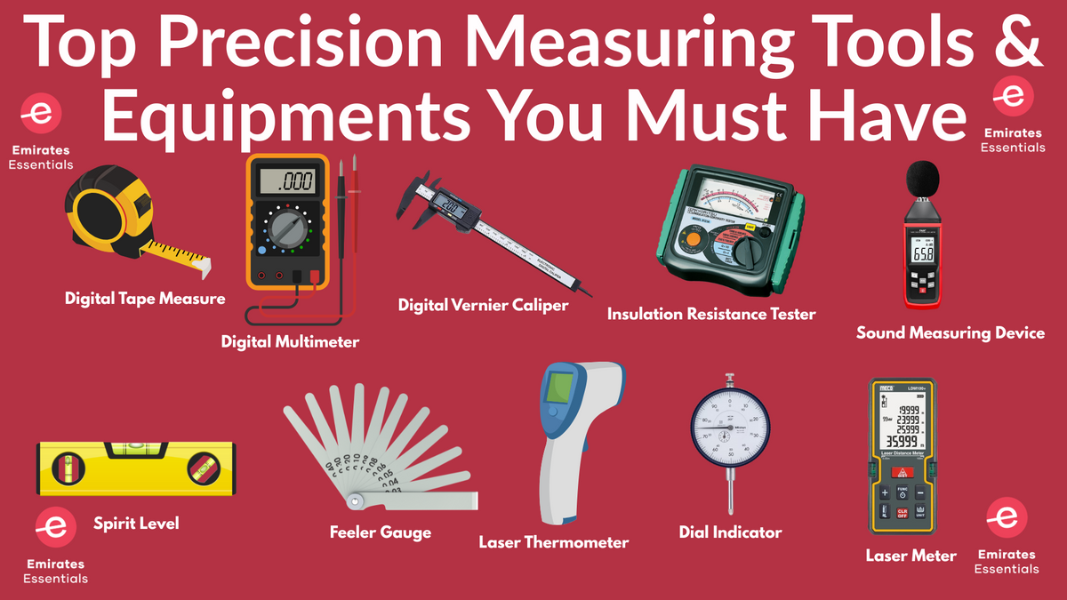 Top Precision Measuring Tools & Equipments You Must Have – Emirates ...