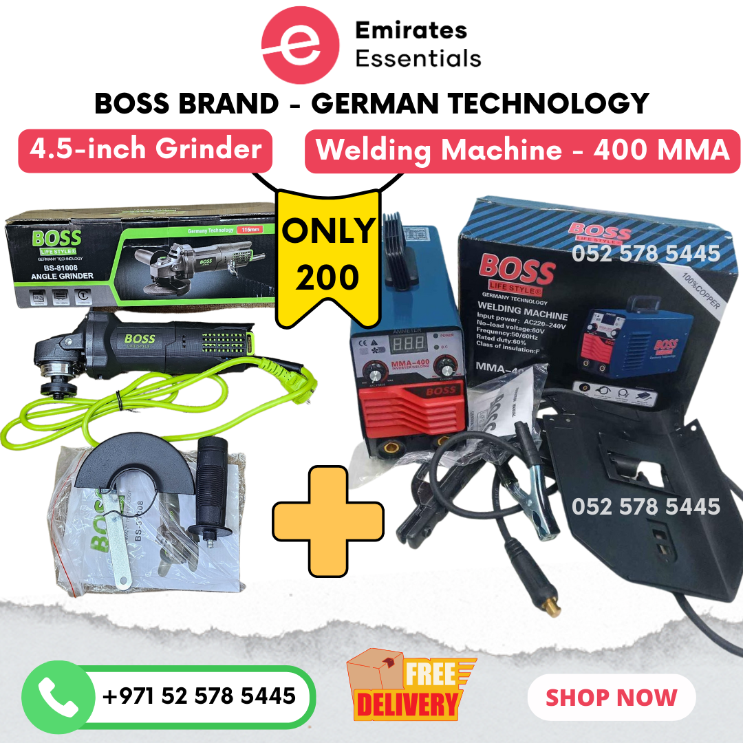 Buy BOSS 2 PCS Power Tool Kit Deals at Best Price in UAE – Emirates ...
