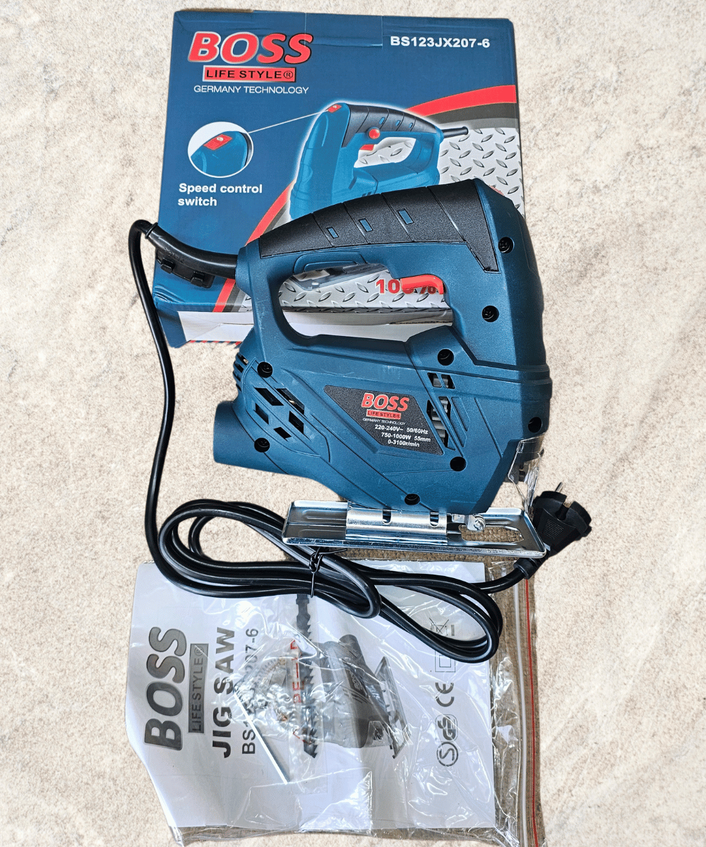 Buy BOSS 5 PCS Woodworking Power Tools Set UAE – Emirates Essential