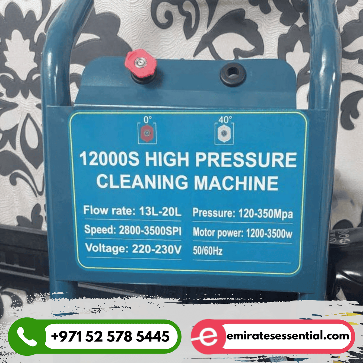 Boss Commercial Pressure Washer 3500W – Emirates Essential
