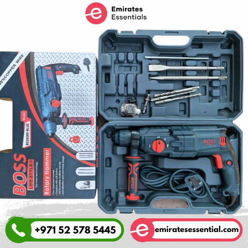 Boss Heavy Duty SDS Plus Rotary Hammer Drill 3300W 2.6 Kg – Emirates ...