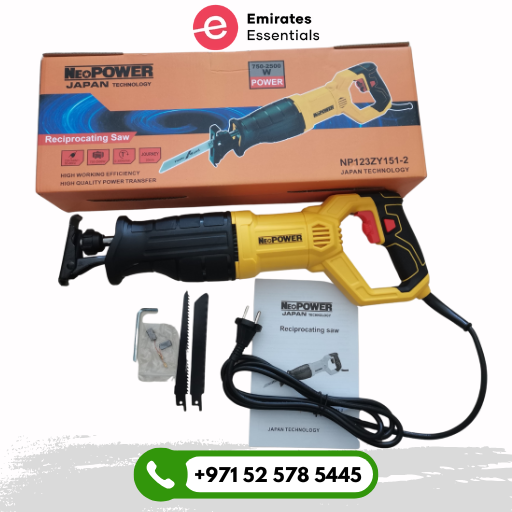 Neo Power Electric Reciprocating Saw 2500W – Emirates Essential