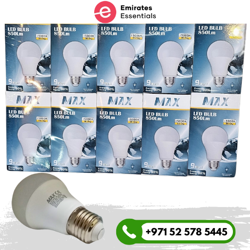 Shop Max 9 Watt Led Light Bulb Online in Dubai – Emirates Essential